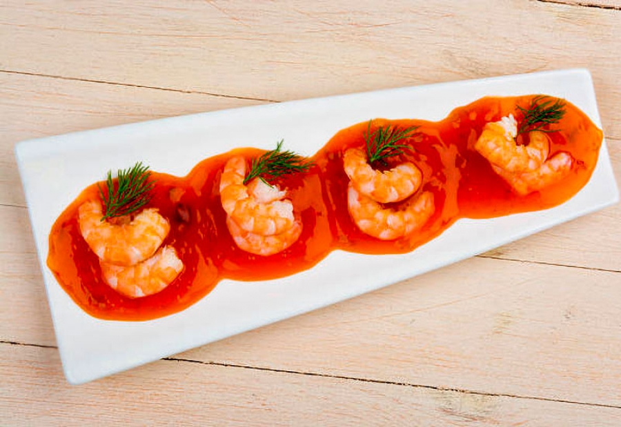 Cocktail di Scampi in salsa agrodolce | ricetta di Tuttomag
